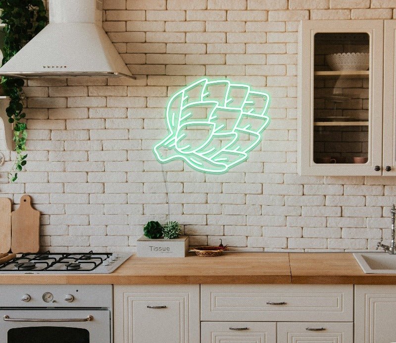 Artichoke Neon Sign - Beneon Unicorn Neon Sign Design – BeNeonUnicorn