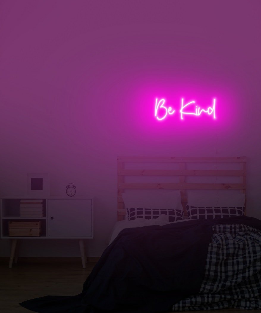 Be Kind Neon Sign ｜ Beneon Unicorn Neon Sign – BeNeonUnicorn