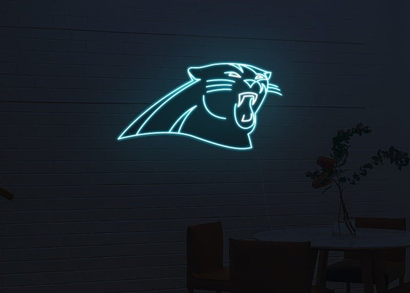 Carolina Panthers Neon Sign ｜ Beneon Unicorn Neon Sign – BeNeonUnicorn
