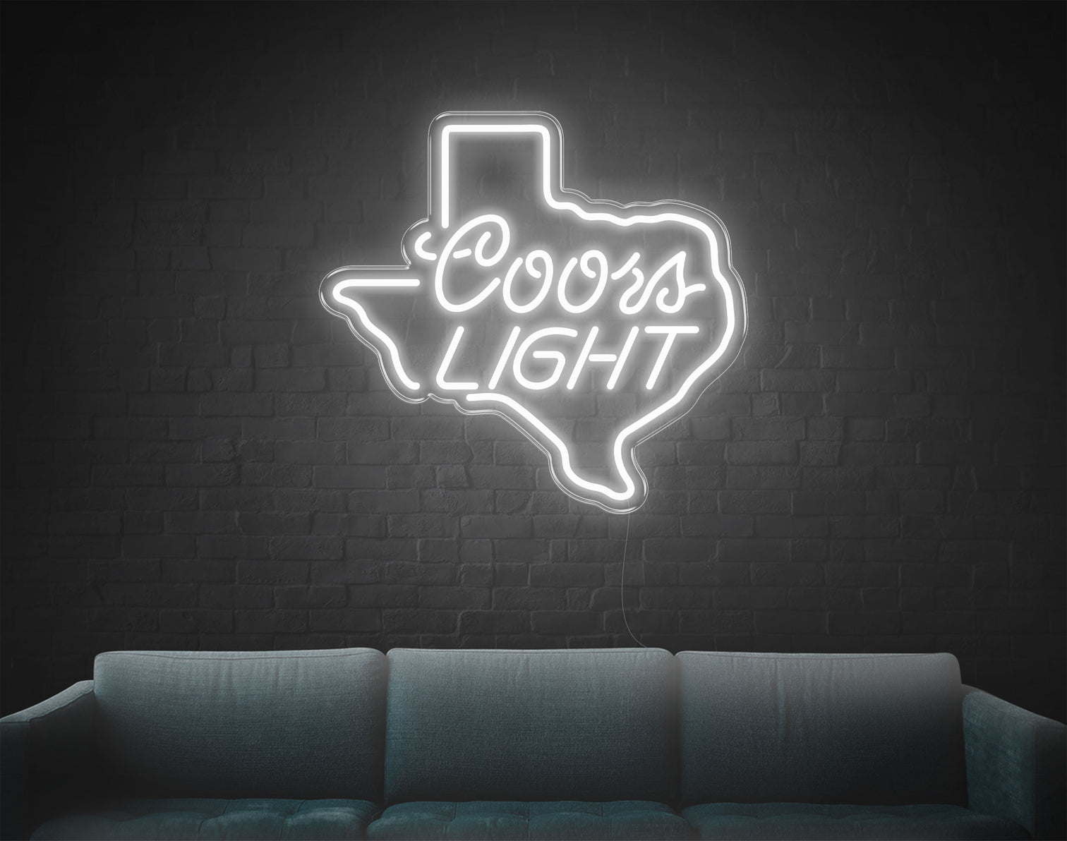 Coors Light LED Neon Sign – BeNeonUnicorn