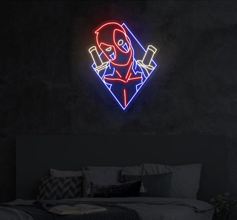 DEADPOOL Neon Sign ｜ BeneonUnicorn Neon Sign – BeNeonUnicorn
