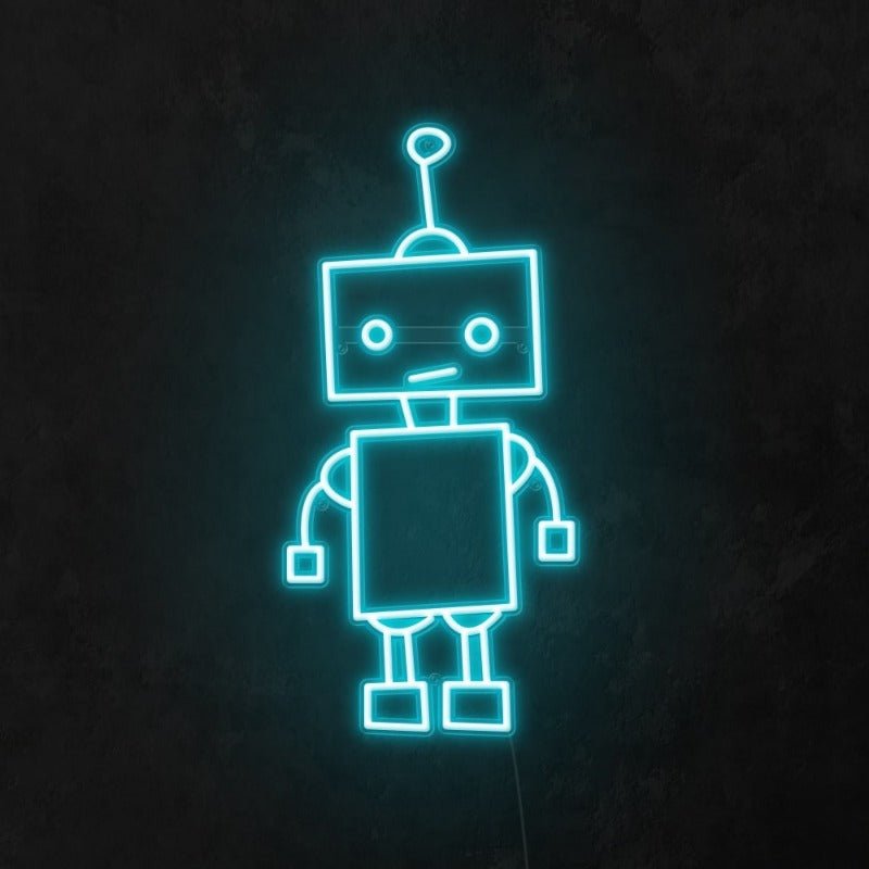 Mini Robot Neon Sign ｜ BeneonUnicorn Neon Sign – BeNeonUnicorn
