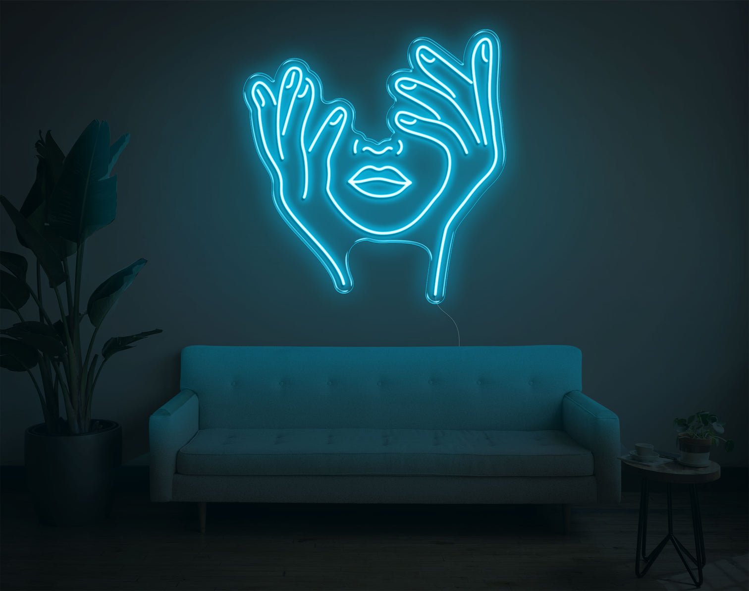 Trippy Face LED Neon Sign – BeNeonUnicorn